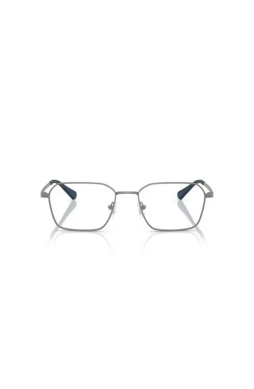 Armani Exchange 53mm Irregular Optical Glasses - Grey