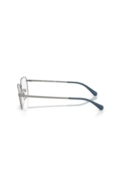 Armani Exchange 53mm Irregular Optical Glasses - Grey