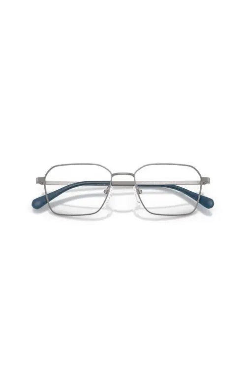 Armani Exchange 53mm Irregular Optical Glasses - Grey