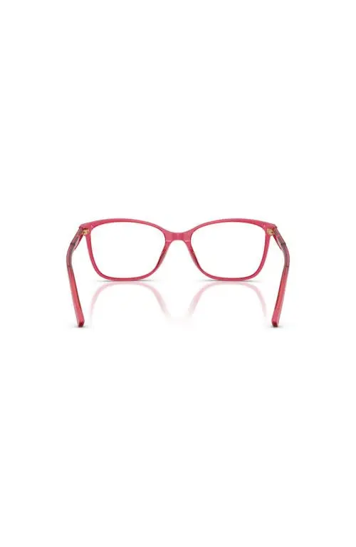 Dolce & Gabbana 52mm Rectangle Optical Glasses