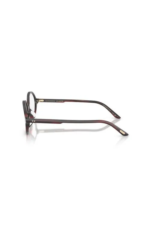 Oliver Spencer 54mm Oval Optical Glasses - Red