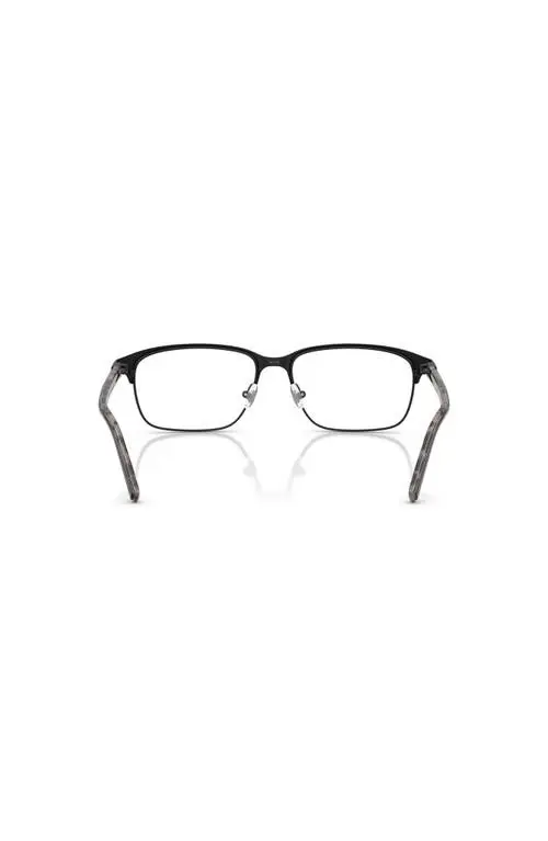 DIESEL® 56mm Rectangle Optical Glasses - Black