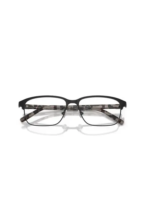 DIESEL® 56mm Rectangle Optical Glasses - Black