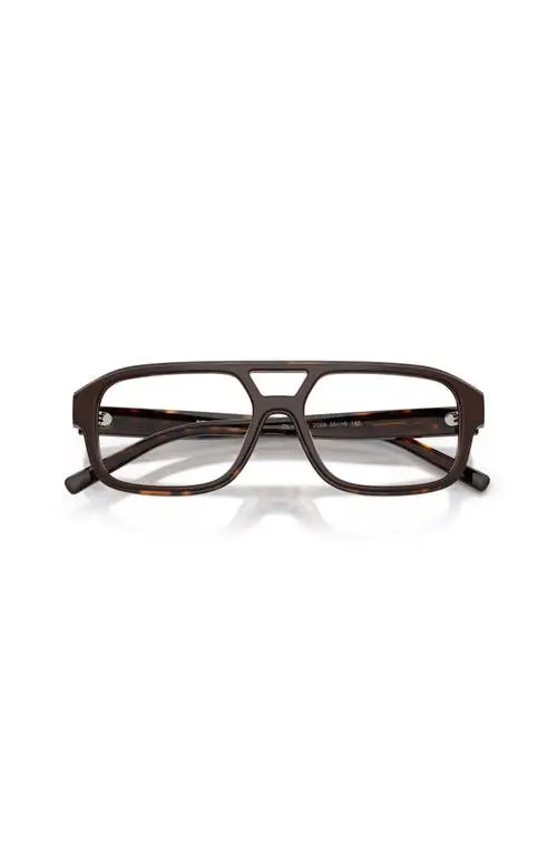 DIESEL® 55mm Pilot Optical Glasses - Brown