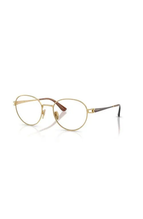 VOGUE EYEWEAR 52mm Phantos Optical Glasses - Gold
