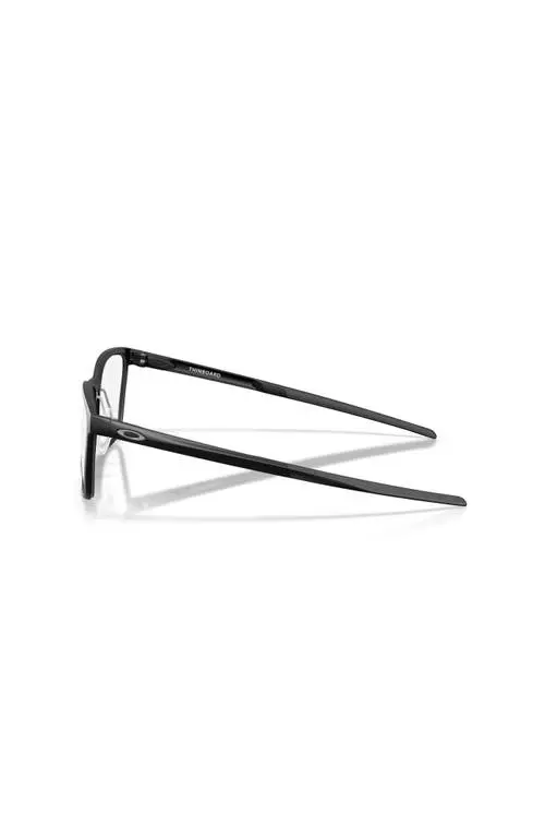 Oakley 53mm Rectangle Optical Glasses - Black