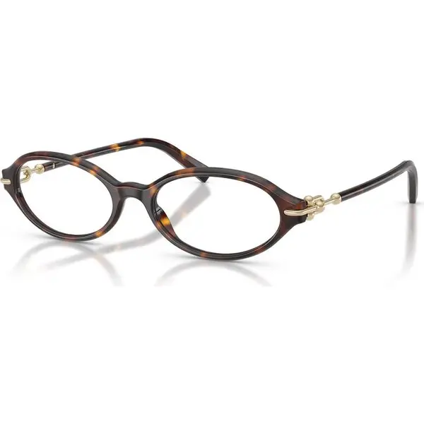 Tiffany & Co. 53mm Oval Optical Glasses - Tortoise