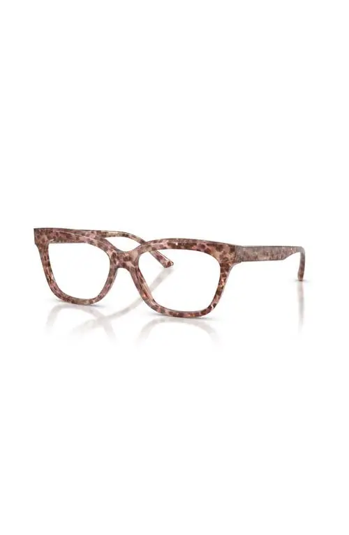 JIMMY CHOO 52mm Rectangle Optical Glasses - Pink