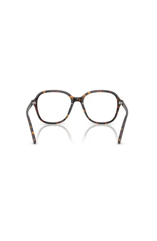 Ray-ban 54mm Square Optical Glasses - Tortoise