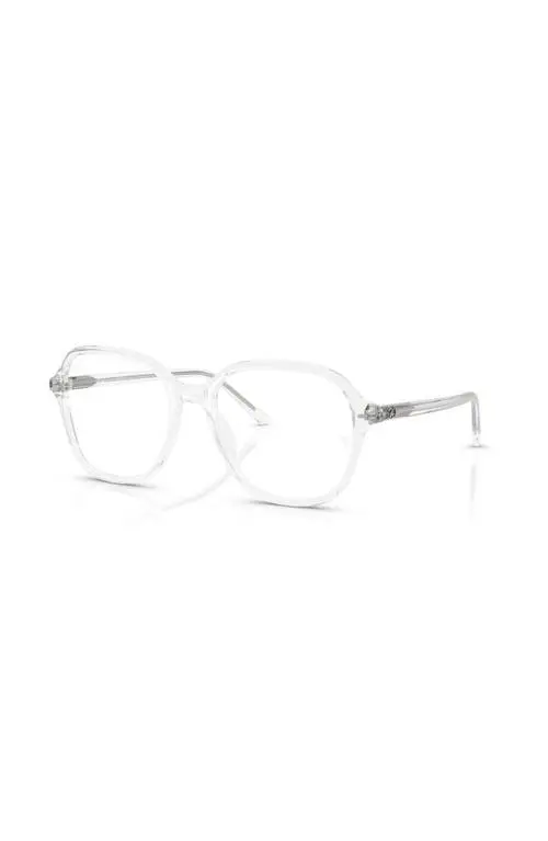 Ray-ban 54mm Square Optical Glasses - Transparent