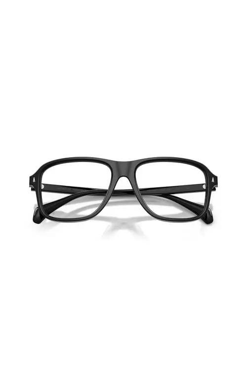 Moncler 54mm Rectangle Optical Glasses