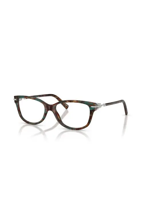 Tiffany & Co. 52mm Cat Eye Optical Glasses - Tortoise