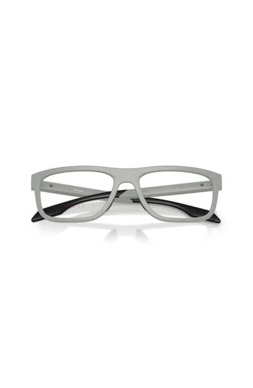 Prada 57mm Rectangle Optical Glasses