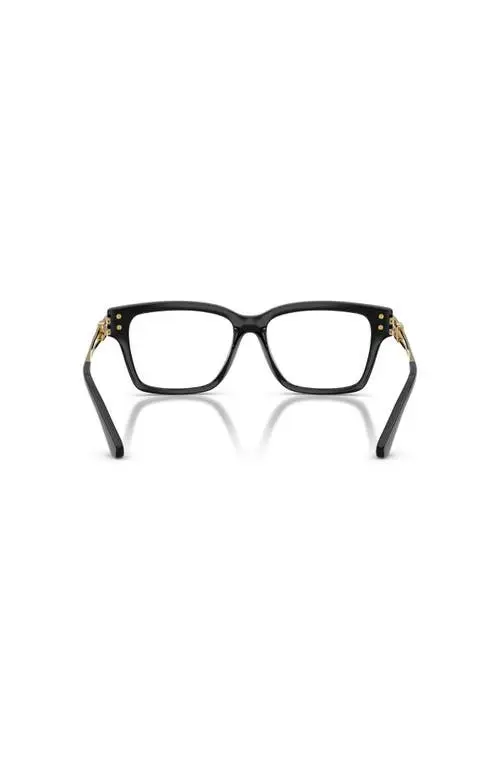 Dolce & Gabbana 52mm Rectangle Optical Glasses