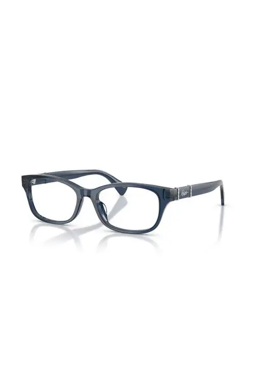 Ralph Lauren 54mm Rectangle Optical Glasses - Blue