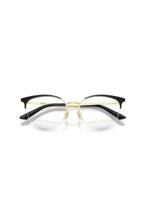 Versace 54mm Cat Eye Optical Glasses