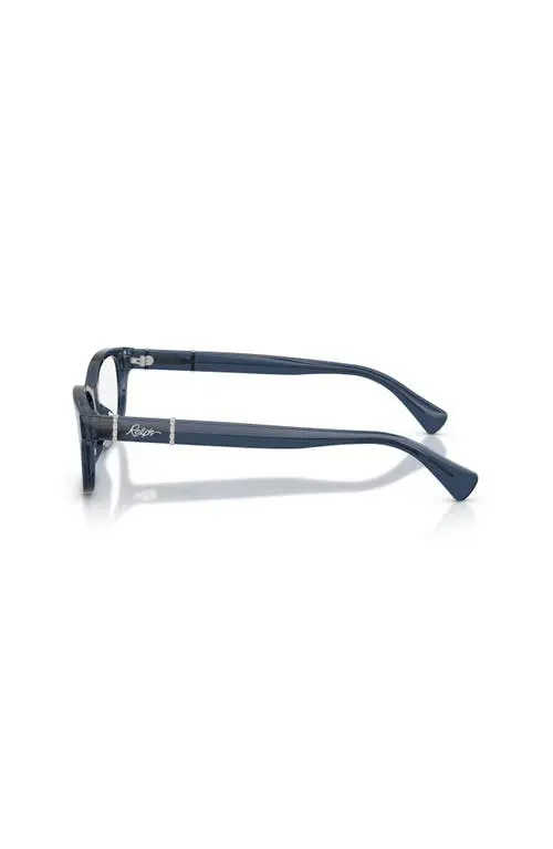 Ralph Lauren 52mm Rectangle Optical Glasses - Blue