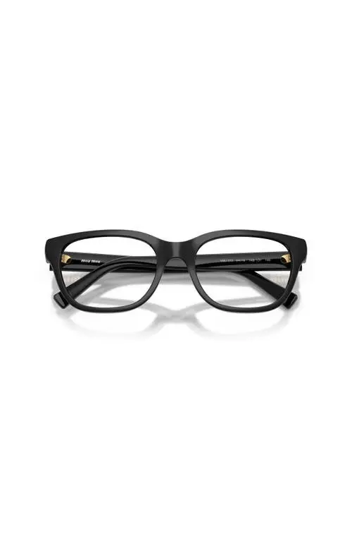 Miu Miu 54mm Square Optical Glasses