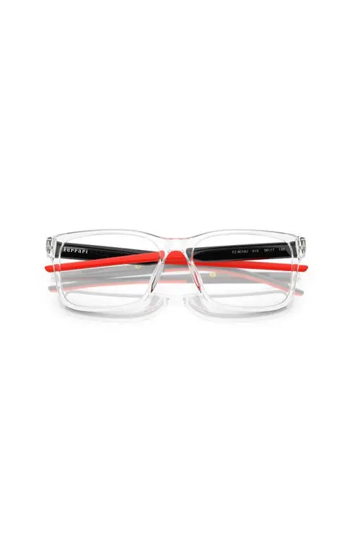 SCUDERIA FERRARI 59mm Square Optical Glasses