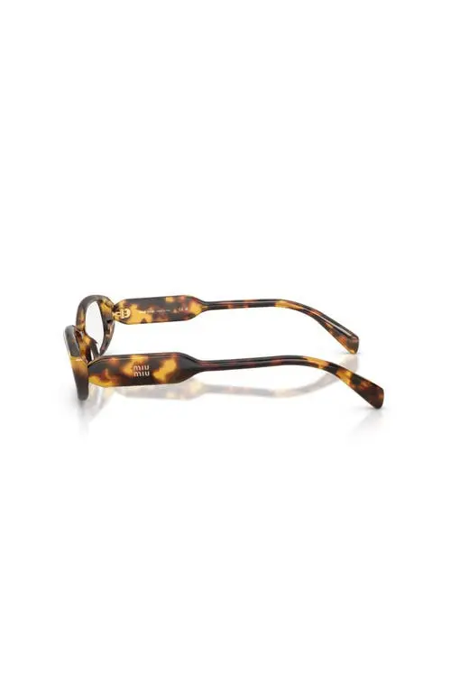 Miu Miu 54mm Rectangle Optical Glasses