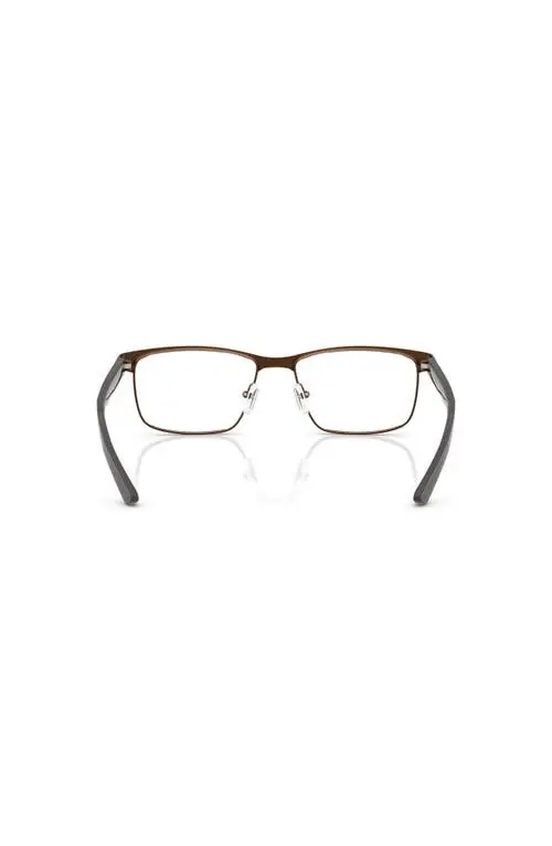 Armani Exchange 58mm Rectangle Optical Glasses