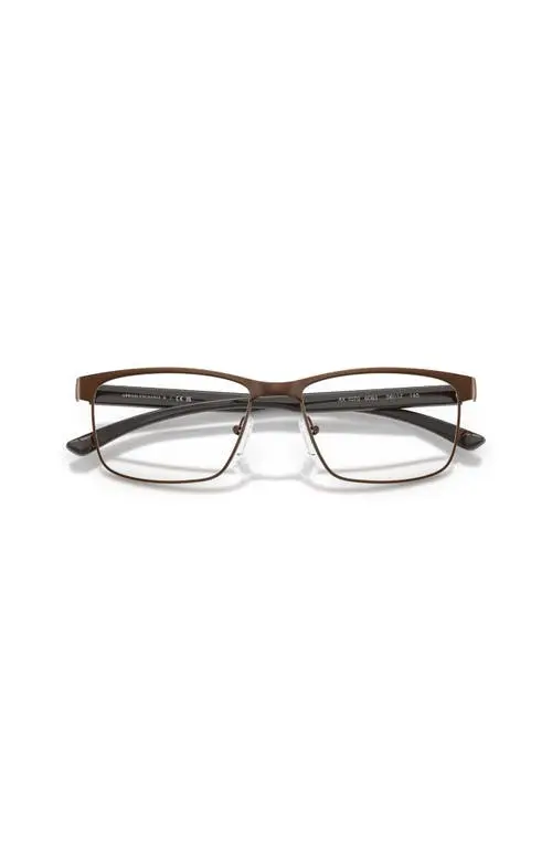 Armani Exchange 58mm Rectangle Optical Glasses