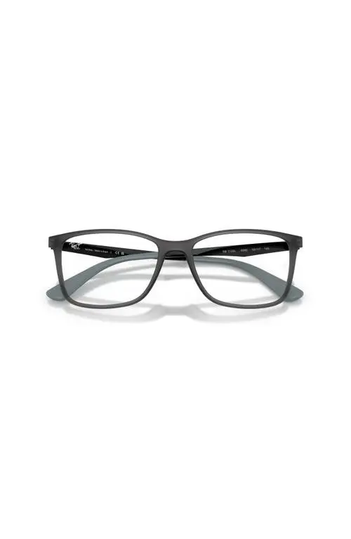 Ray-ban 55mm Rectangle Optical Glasses