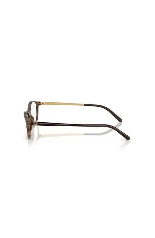 Miu Miu 56mm Oval Optical Glasses