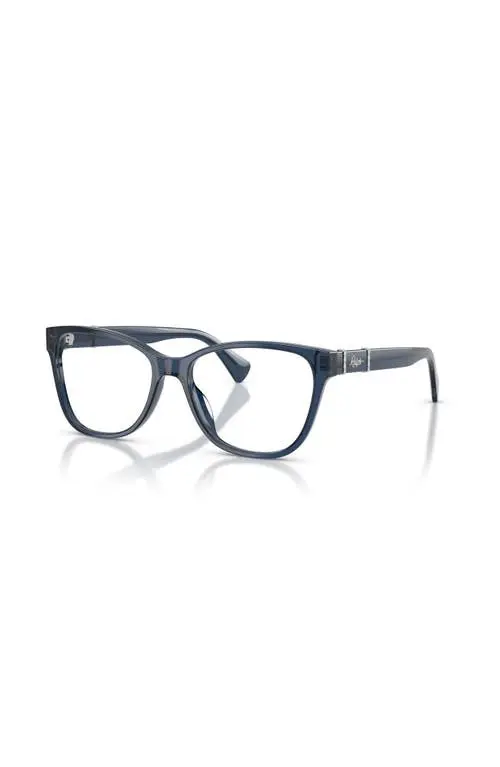 Ralph Lauren 55mm Butterfly Optical Glasses - Blue