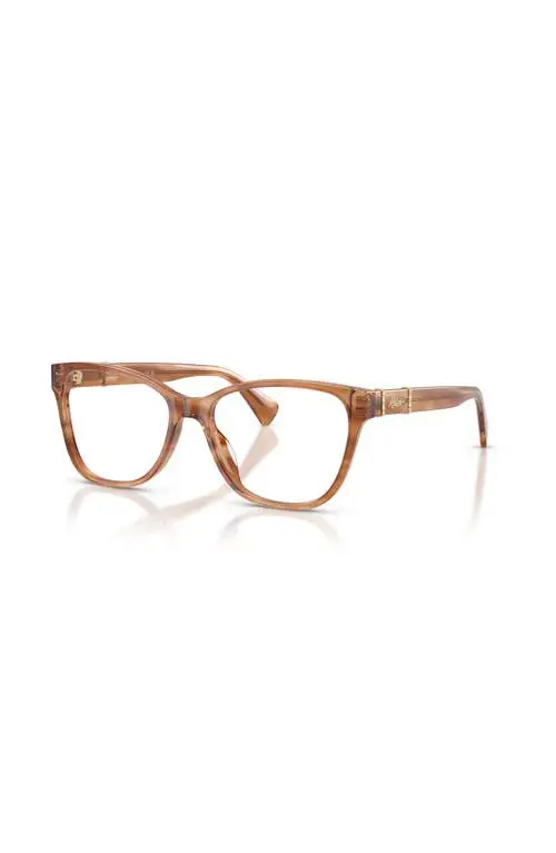 Ralph Lauren 55mm Butterfly Optical Glasses - Tortoise