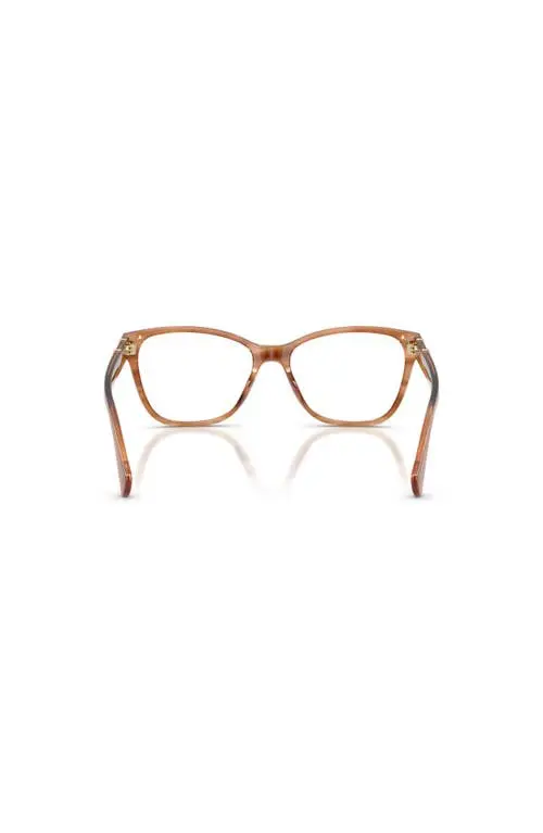 Ralph Lauren 55mm Butterfly Optical Glasses - Tortoise
