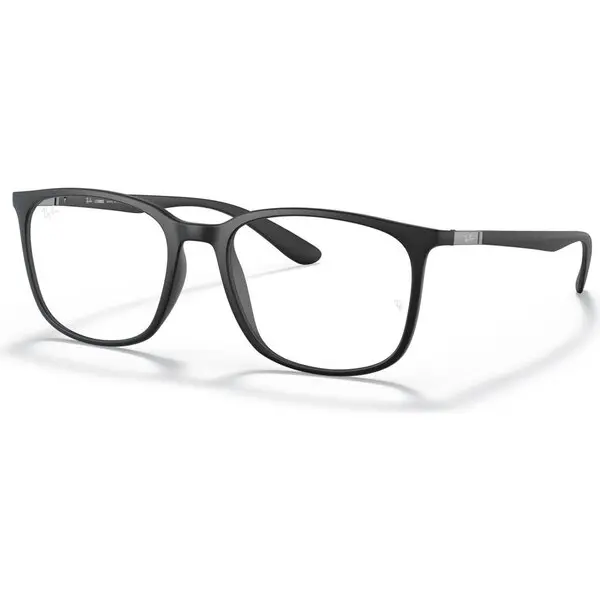 Ray-ban 56mm Square Optical Glasses - Black