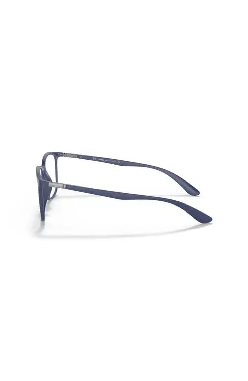 Ray-ban 56mm Square Optical Glasses - Blue