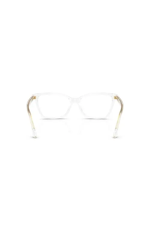 Versace 55mm Cat Eye Optical Glasses