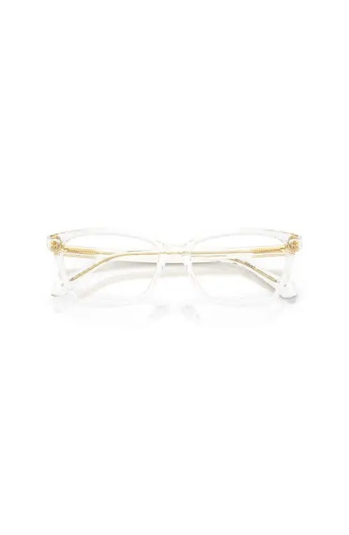 Versace 55mm Cat Eye Optical Glasses