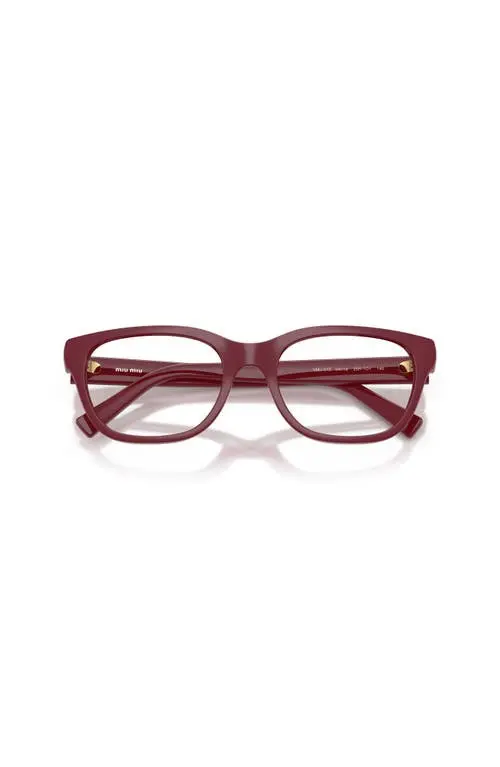 Miu Miu 52mm Square Optical Glasses