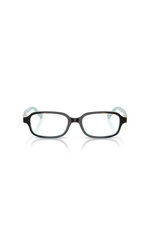Tiffany & Co. 52mm Rectangle Optical Glasses - Brown