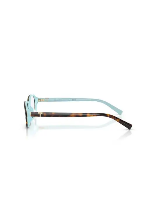 Tiffany & Co. 52mm Rectangle Optical Glasses - Brown