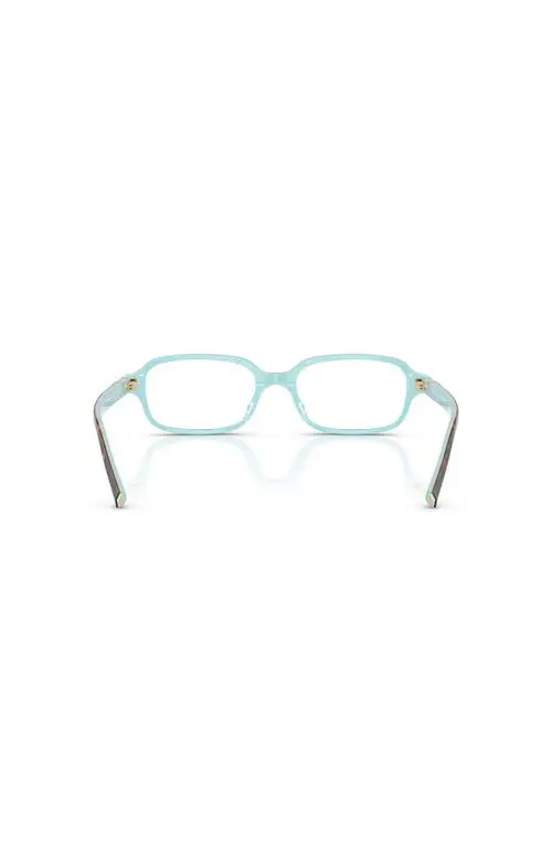 Tiffany & Co. 52mm Rectangle Optical Glasses - Brown