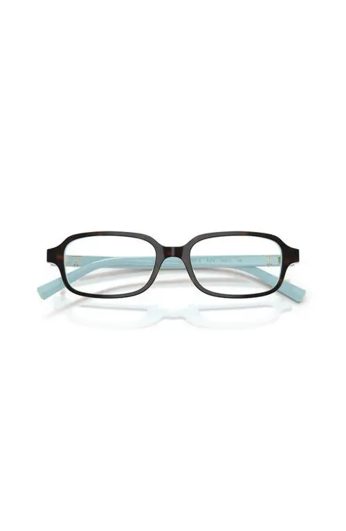 Tiffany & Co. 52mm Rectangle Optical Glasses - Brown