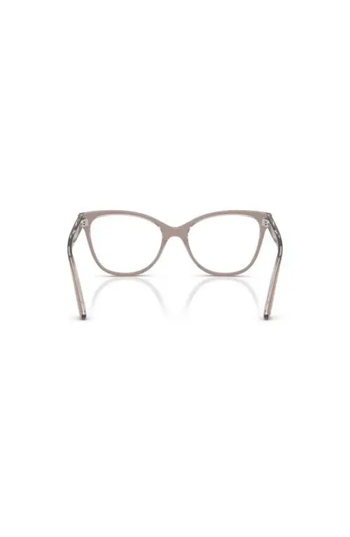 VOGUE EYEWEAR 53mm Phantos Optical Glasses - Brown