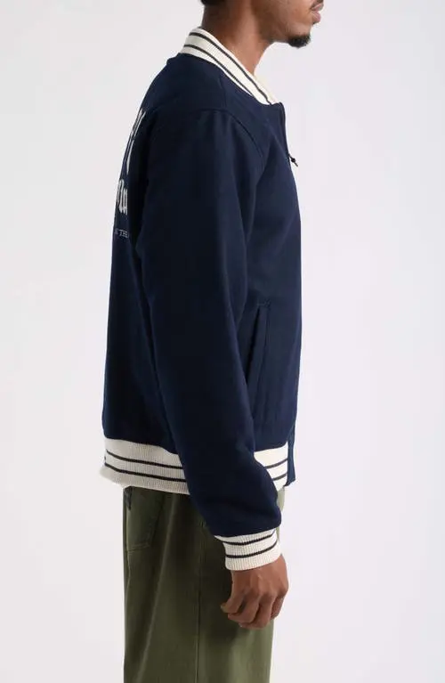 SANTO STUDIO Parley Varsity Jacket