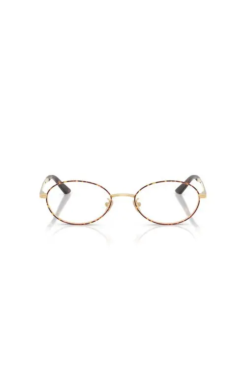 Versace 53mm Oval Optical Glasses