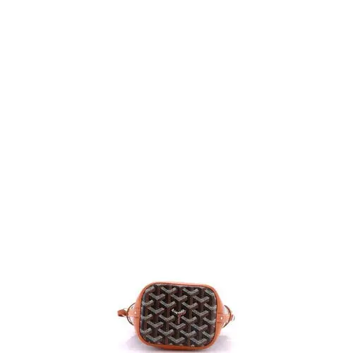 Goyard Petit Flot Bucket Bag Coated Canvas Mini