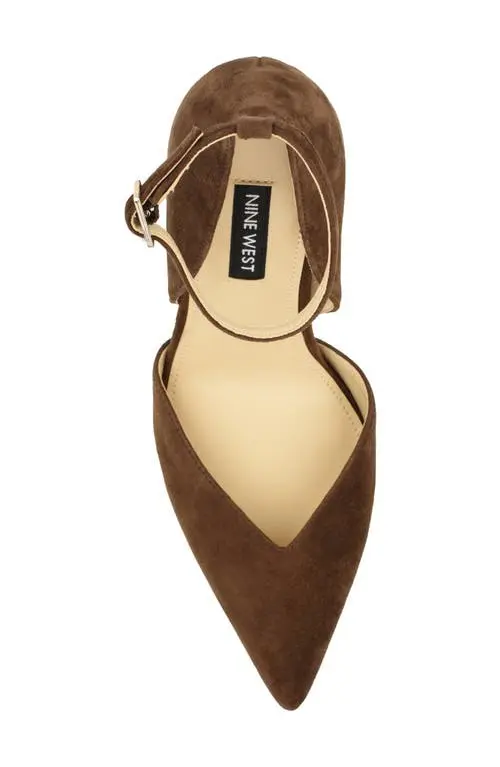 Nine West Frendy D'orsay Pump - Dark Brown