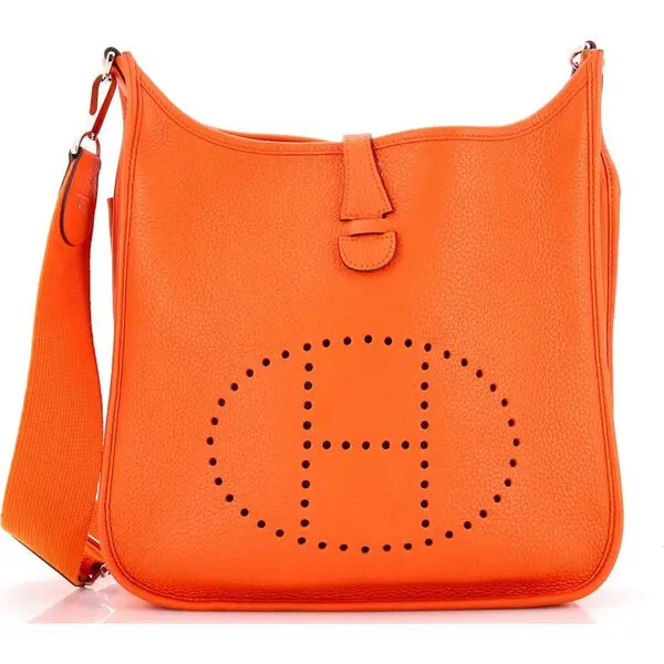 Hermès Evelyne Bag Gen Iii Clemence Pm - Orange