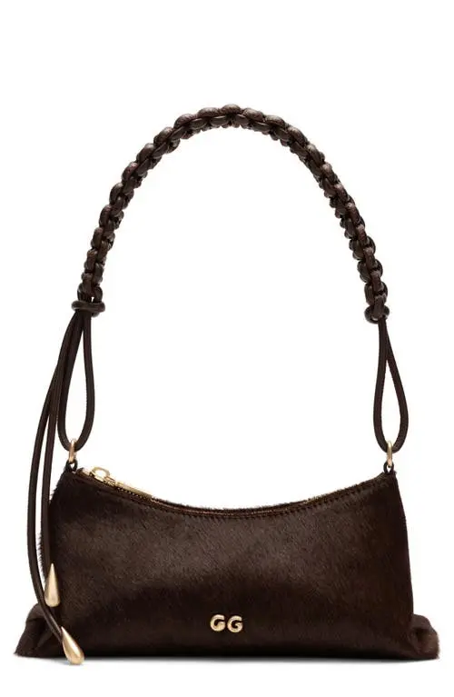 Cult Gaia Osa Calf Hair Shoulder Bag