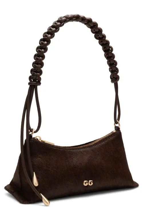 Cult Gaia Osa Calf Hair Shoulder Bag
