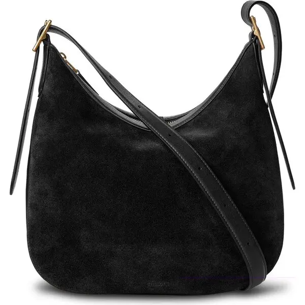 Shinola Medium Bixby Leather Crossbody Bag - Black