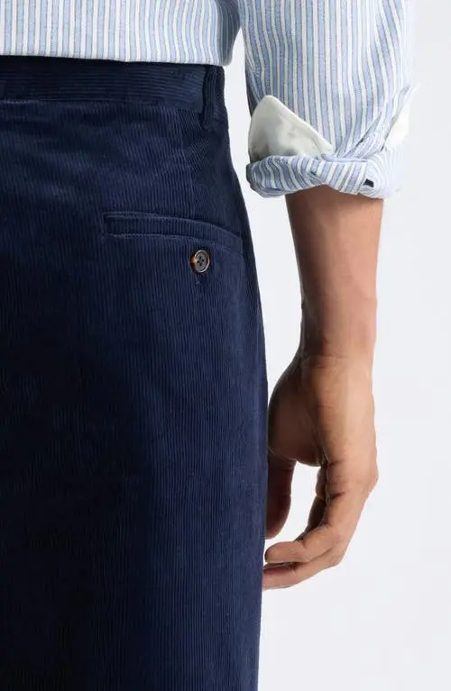ROWING BLAZERS Henry Pleated Corduroy Pants